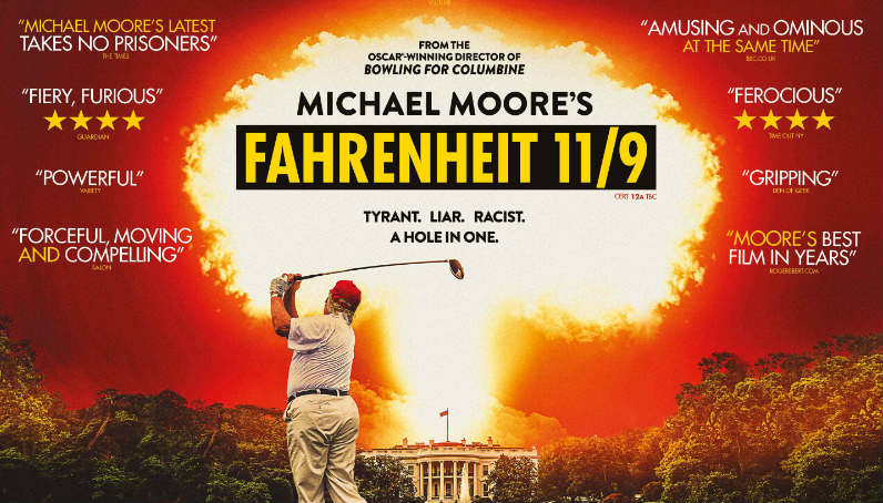 FILM REVIEW: MICHAEL MOORE’S FAHRENHEIT 11/9 – Upside Adelaide