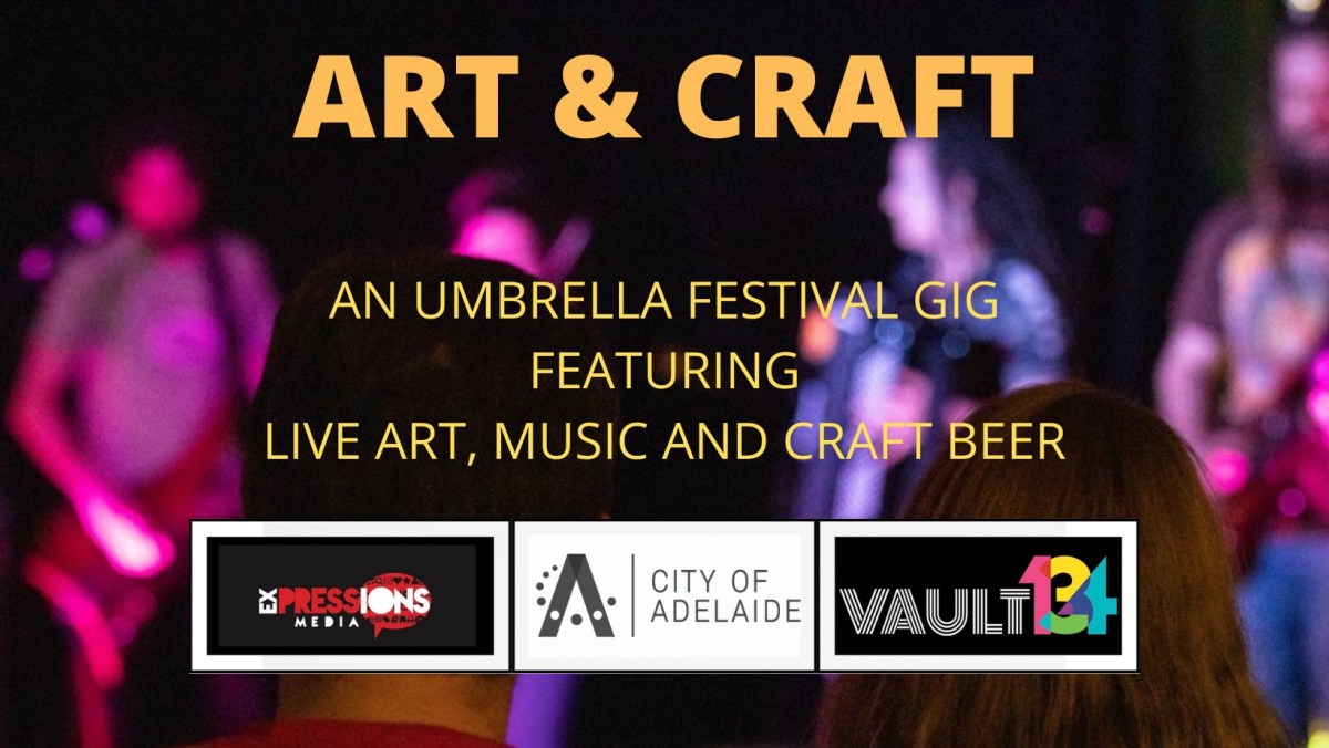 FREE UMBRELLA GIG MARRIES LIVE ART AND GREAT BEER TO MAKE ART & CRAFT ...